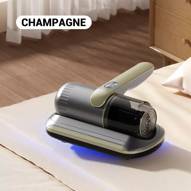 Беспроводной пылесос для кровати Champagne HOMEFISH