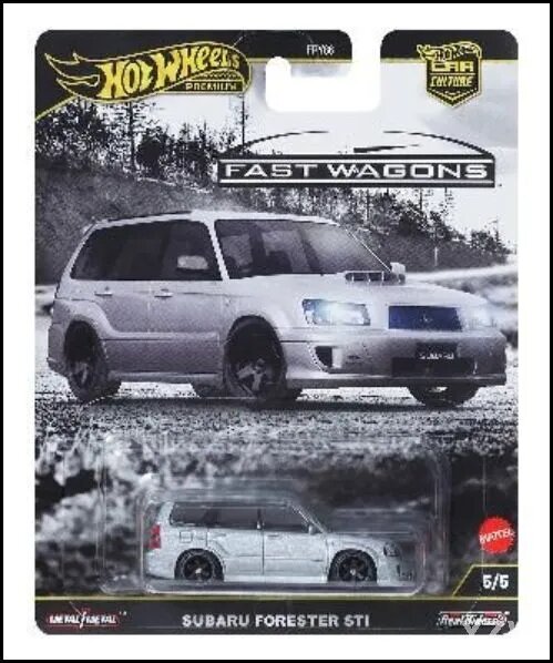 Машинка Hot Wheels Car model toys FPY86 Automotive culture Subaru Forester STi