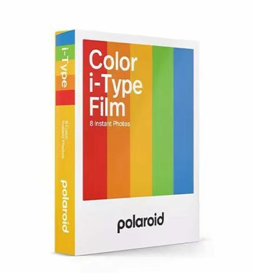 Пленка для полароида Polaroid i-Type Color Film 8 фото моментальная печать, белая рамка