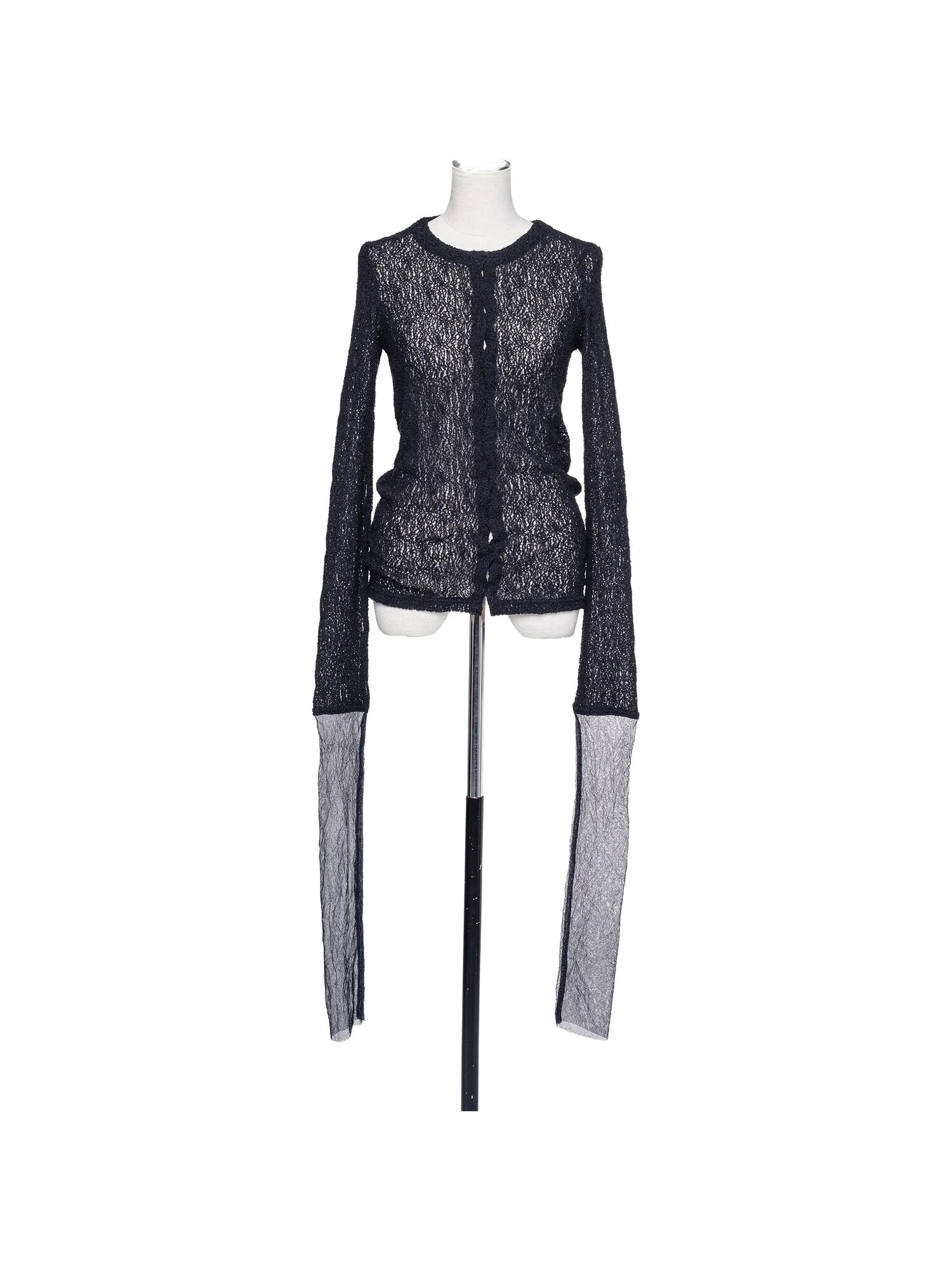 Кардиган Sheer long-sleeve cardigan
