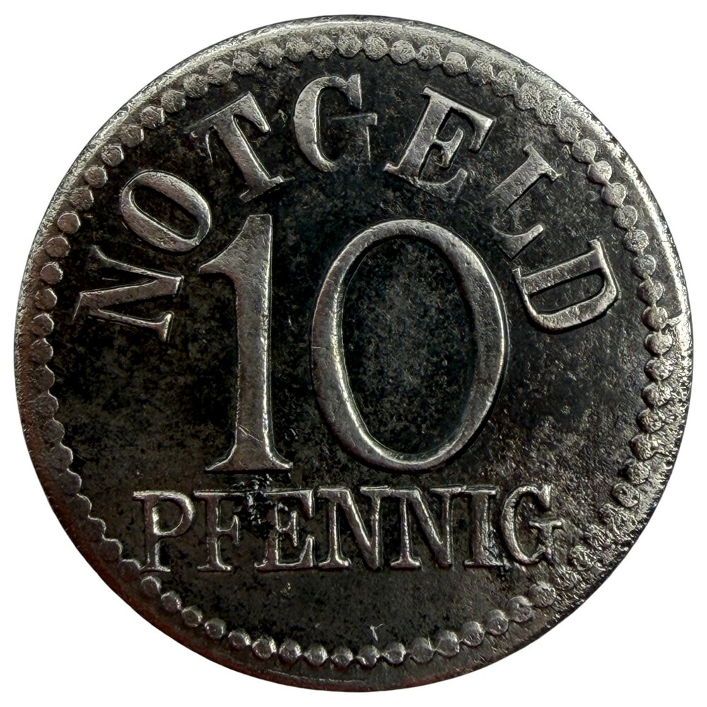 Германия, Кройцнах 10 пфеннигов 1914-1924 гг.
