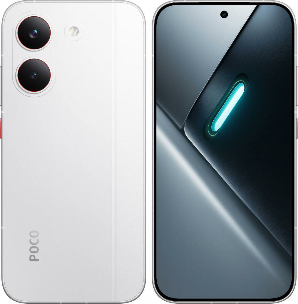 Смартфон Poco X8 Pro, 5G, NFC, Dolby Atmos, 8/512Gb, Pure White (Белый)