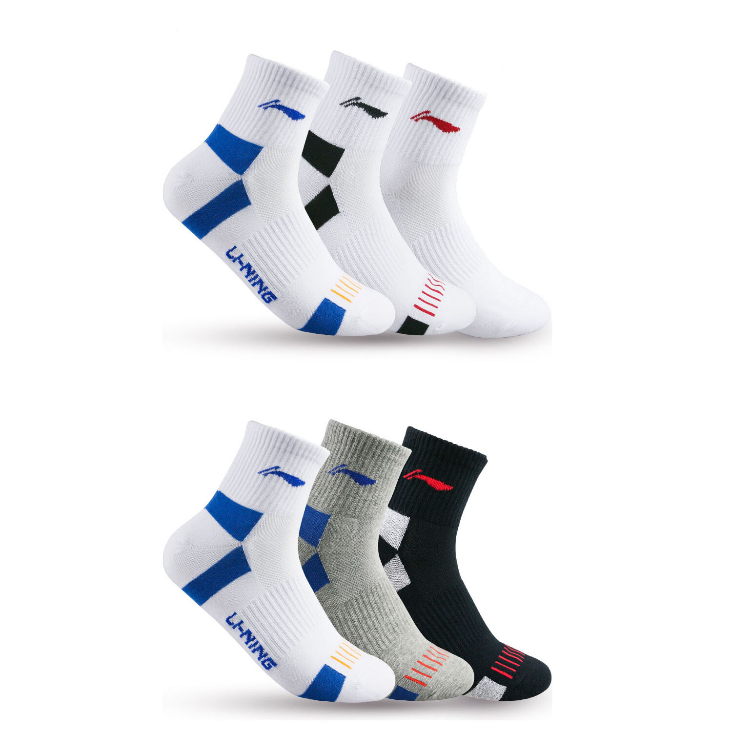 Носки спортивные LI-NING бадминтон, комплект