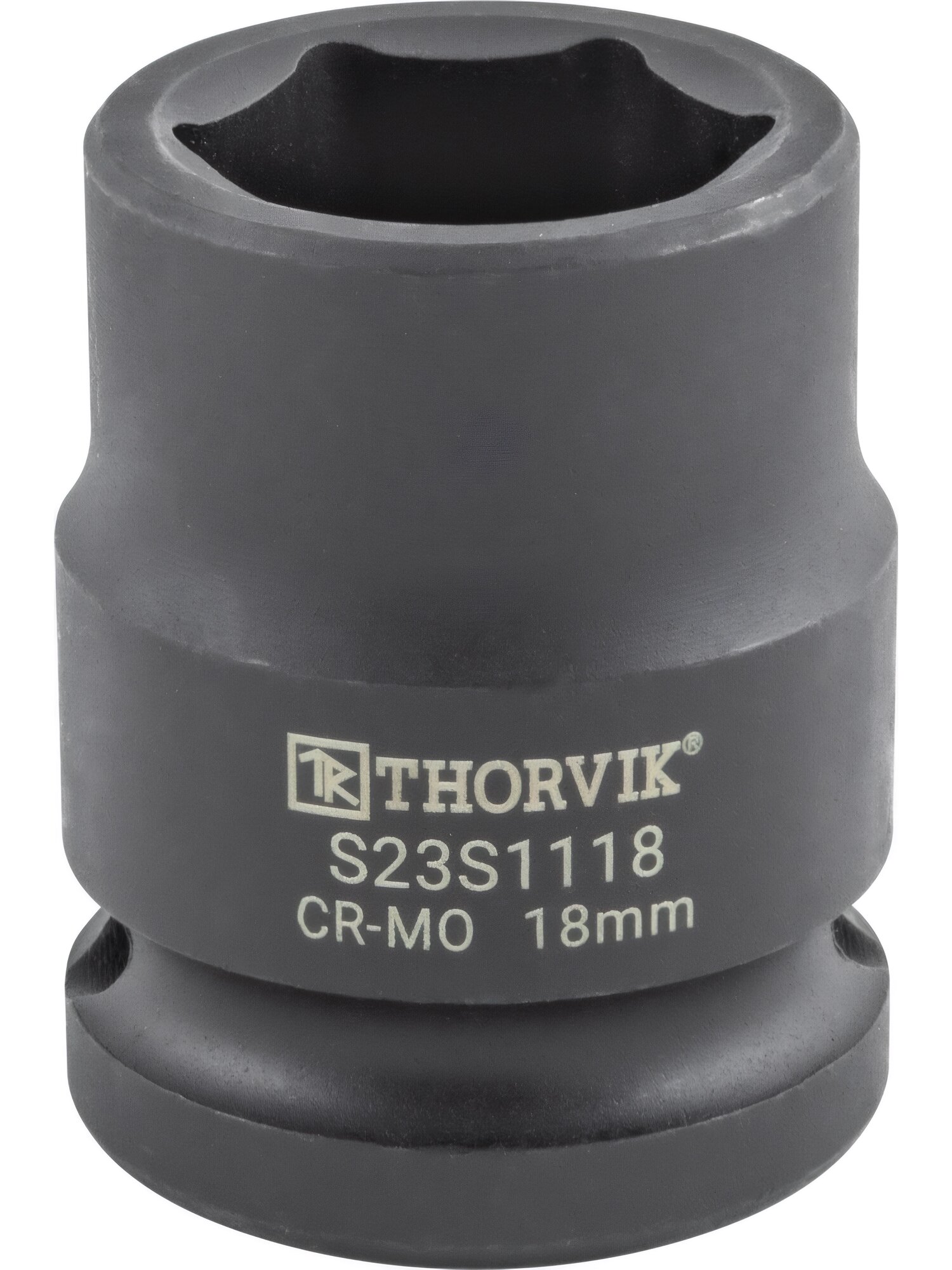 Головка торцевая ударная 1/2"DR, 18 мм Thorvik S23S1118