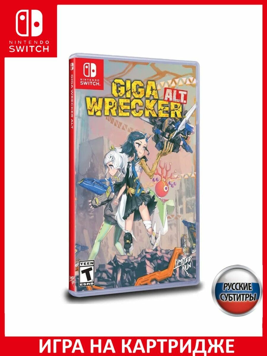 Игра Giga Wrecker Alt. Switch Русская Версия Картридж на Nintendo Switch