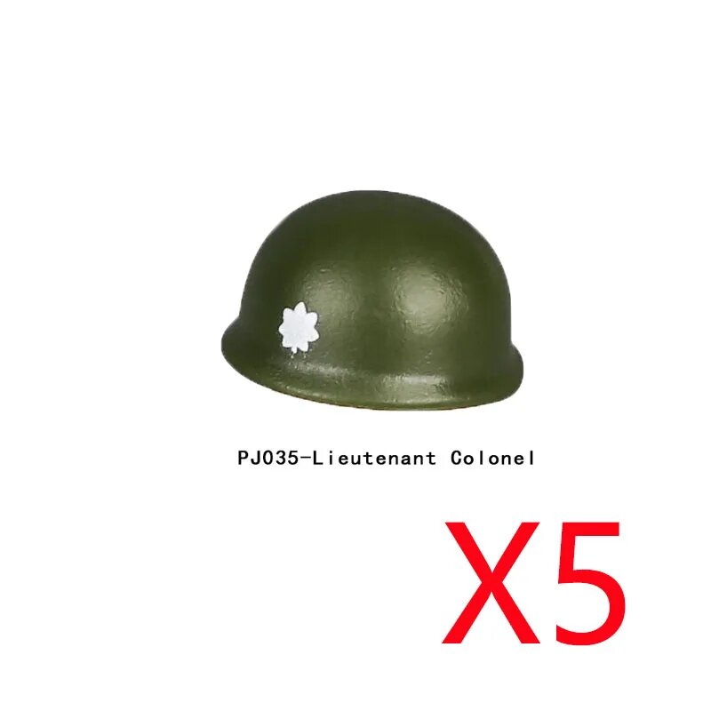 5шт. Мини-шлем офицера Lieutenant Colonel B28-32-2-5PCS