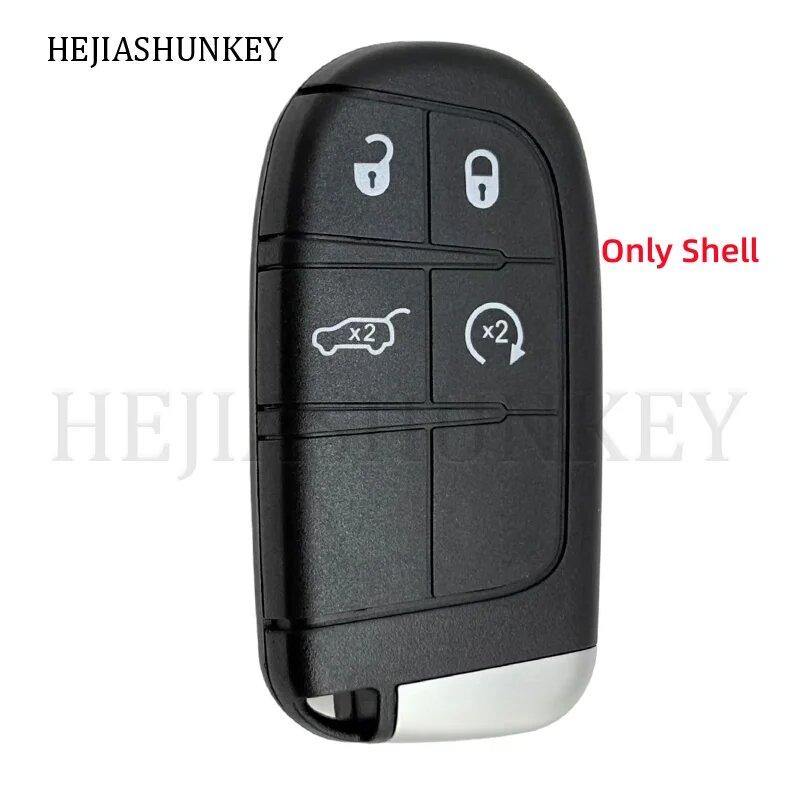 Корпус для ключа с дистанционным управлением CY24 на 2/3/4/5 кнопок для Jeep Grand Cherokee, Dodge Ram 1500, Charger, Challenger, Durango, Journey, Dart, Chrysler 300