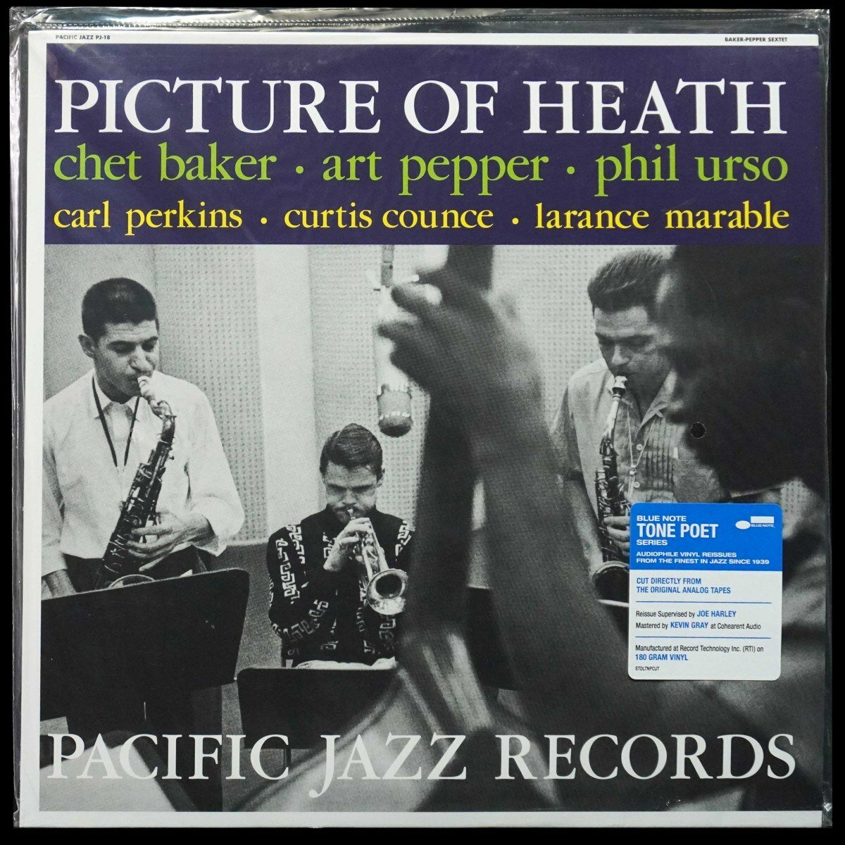 Виниловая пластинка Pacific Jazz Chet Baker – Picture Of Heath (моно)