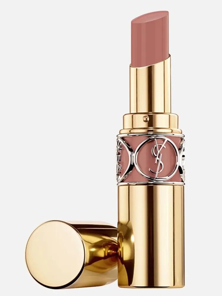 YSL 150 Nude Lingerie ROUGE VOLUPTE SHINE Loveshine glossy Помада без футляра