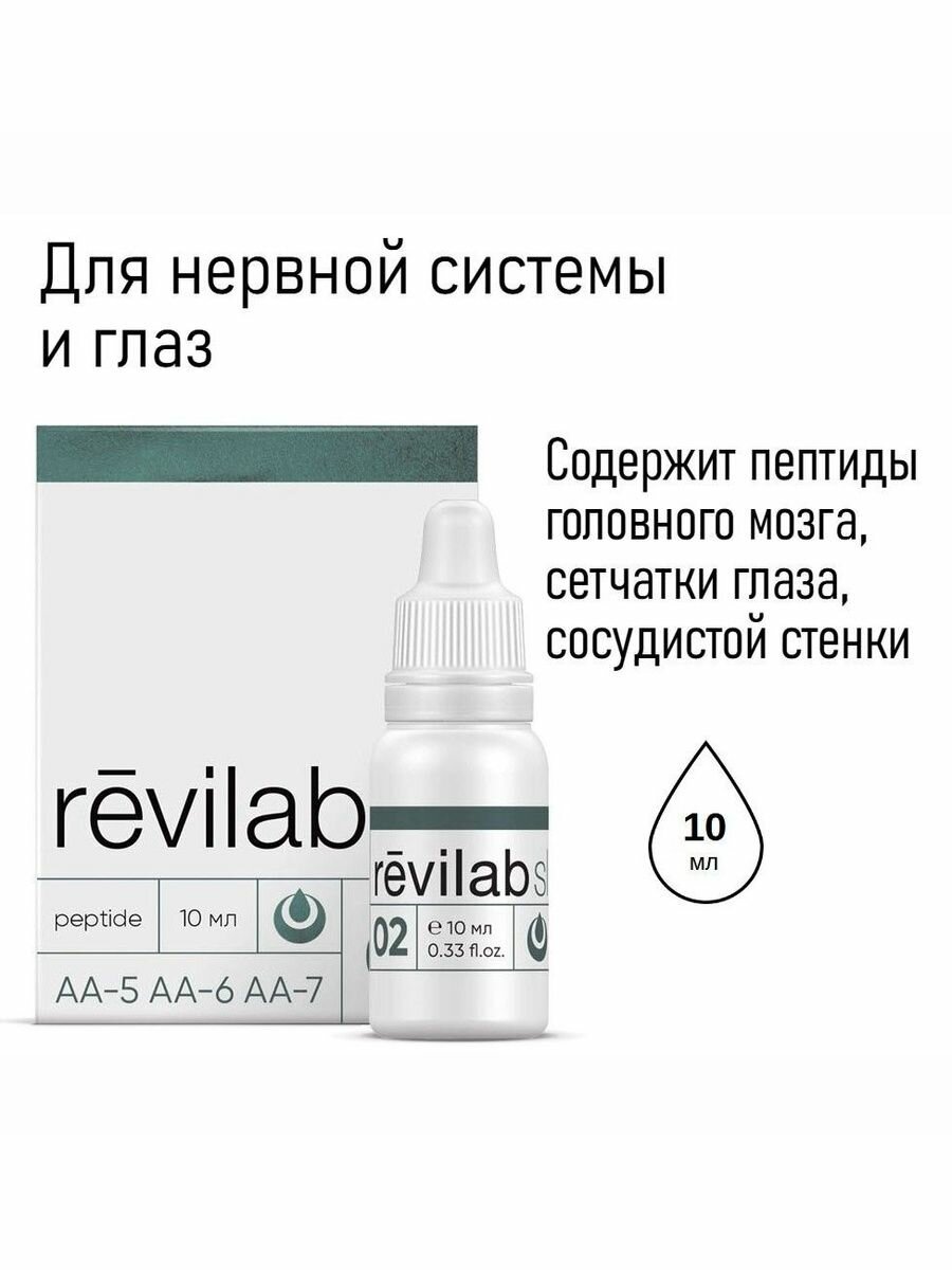 Revilab SL 02 для нервной системы и глаз, 10 мл. - бальзам для полости рта
