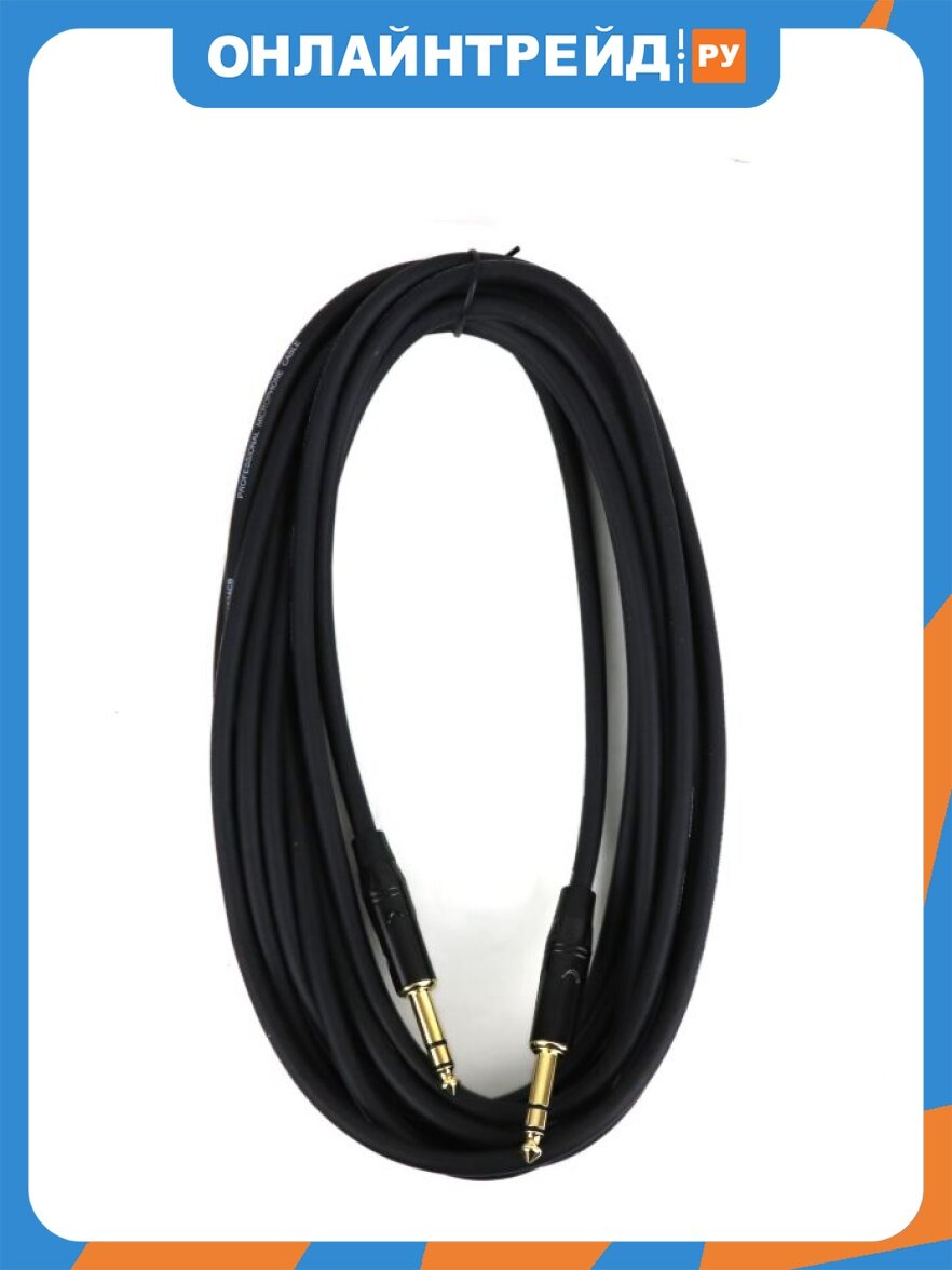 Балансный кабель Aurasonics J63J63TRSG-6BK, чёрный