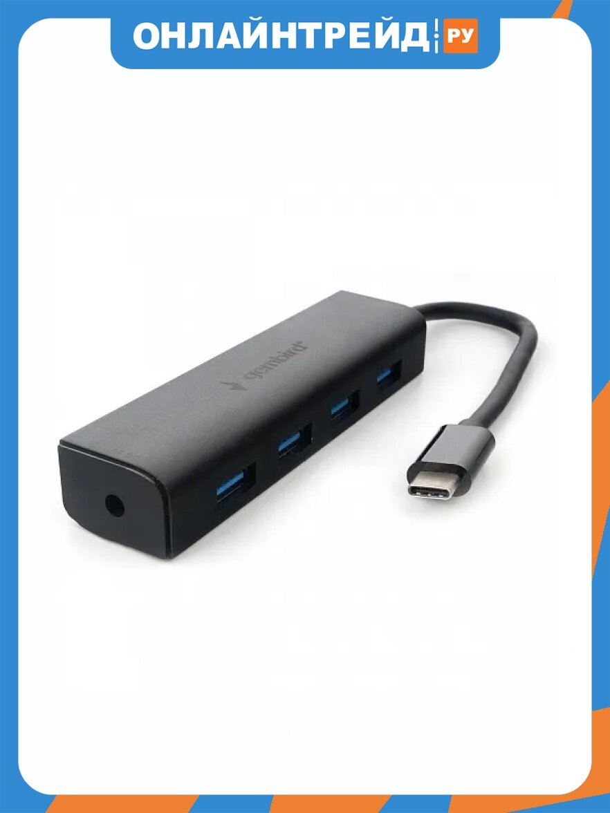 Разветвитель USB 3.0 Gembird UHB-C364