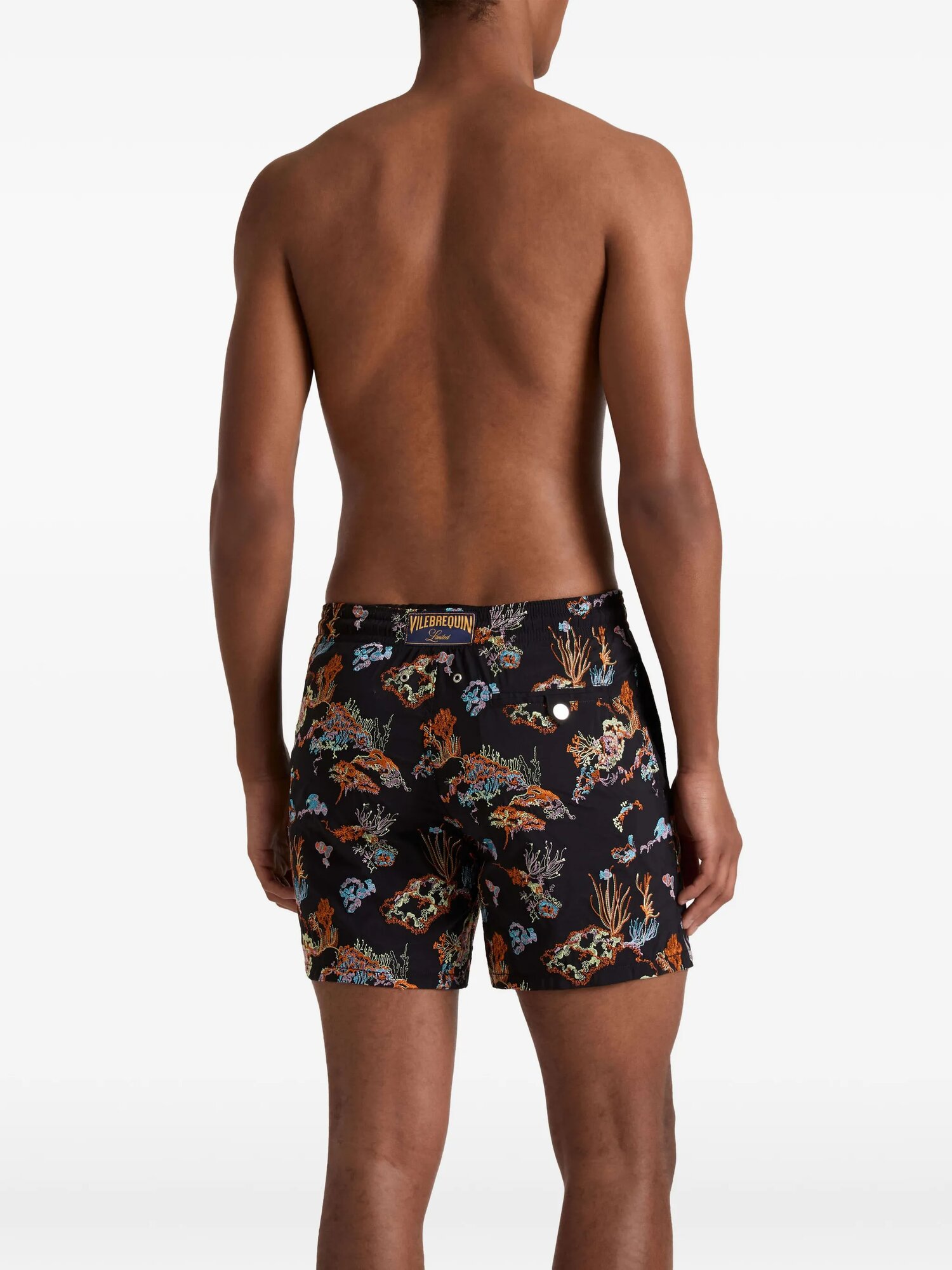 Шорты для плавания Vilebrequin Embroidered swim shorts, размер 48 — фото 1