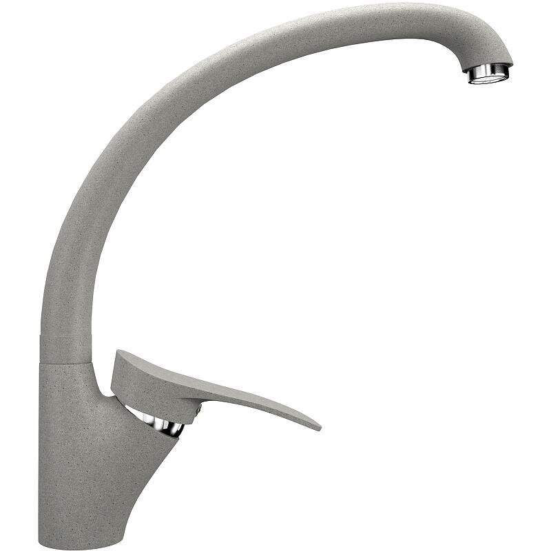 Смеситель для кухни Ulgran Classic U-001-310 серый, рычажный, латунь
