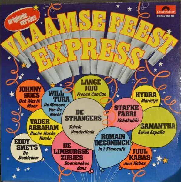 Various - Vlaamse Feest Express VG+