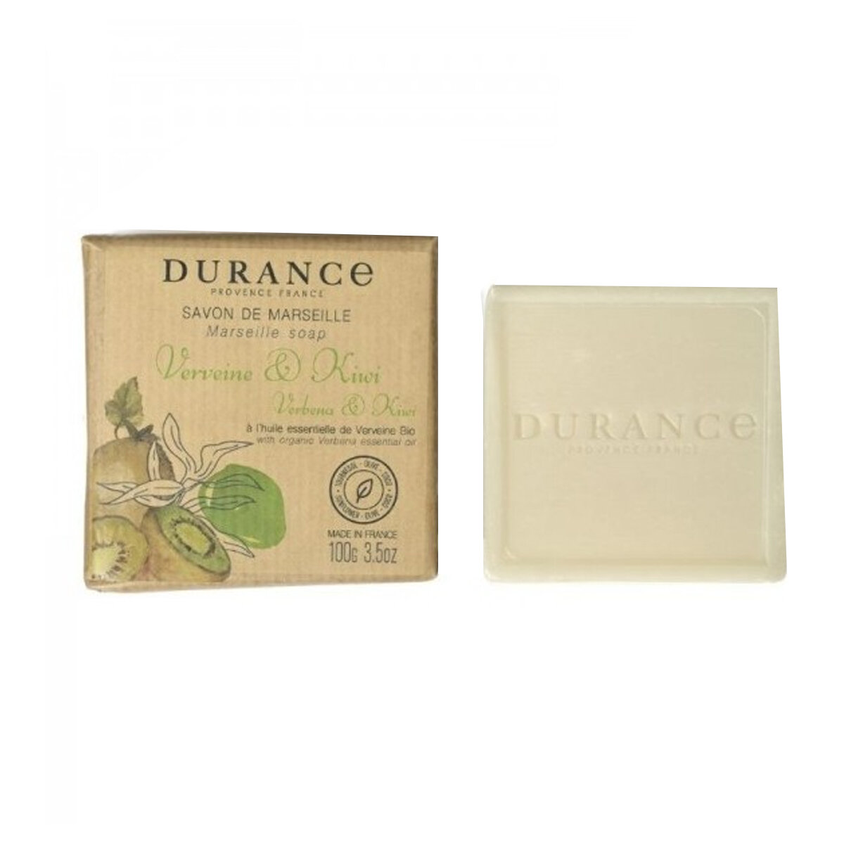 Durance Мыло Savon Solide Verveine & Kiwi 100г (вербена и киви)