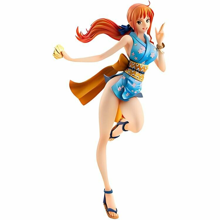 Фигурка унисекс MegaHouse Nami Pop Warriors Alliance, One Piece, масштабная фигурка переизданная