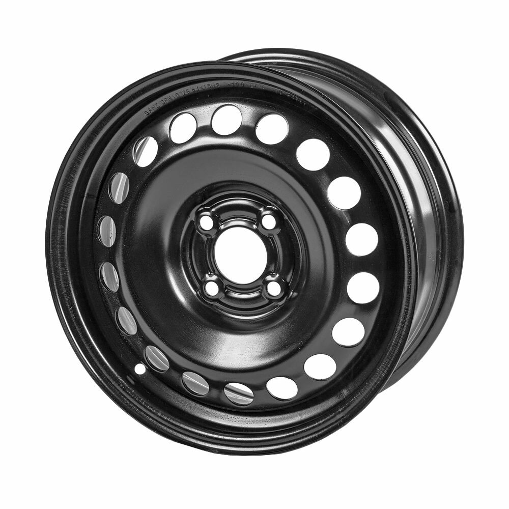 GANZ Диск штампованный R15 6J 4x100/60.1 ET40 Black GRN15026