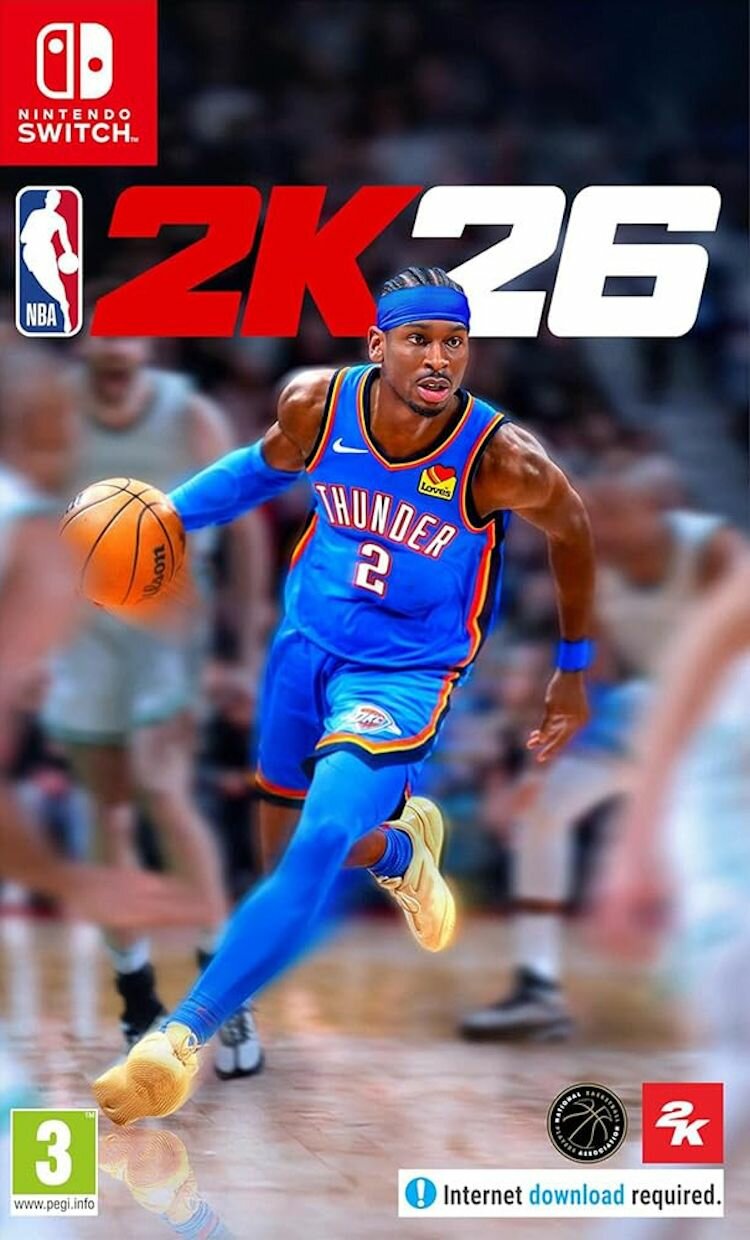 Игра NBA 2K26 Switch Картридж на Nintendo Switch