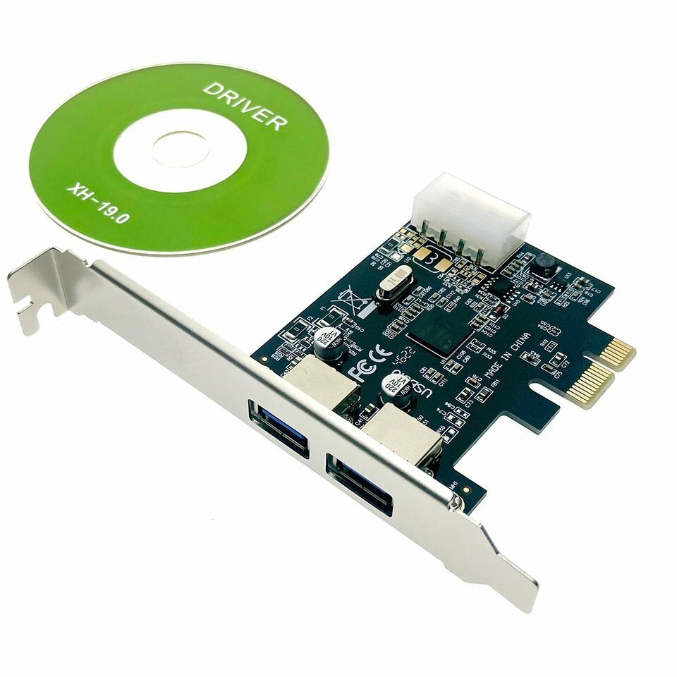 Контроллер PCI-E, USB3.0 2 port