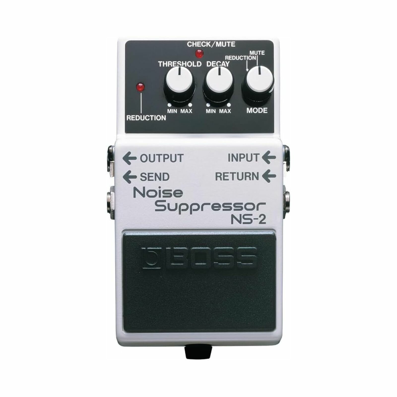 BOSS NS-2 Noise Suppressor эффект-педаль для электрогитары, подавление шума, Send/Return петля, компактная, для сцены и студии