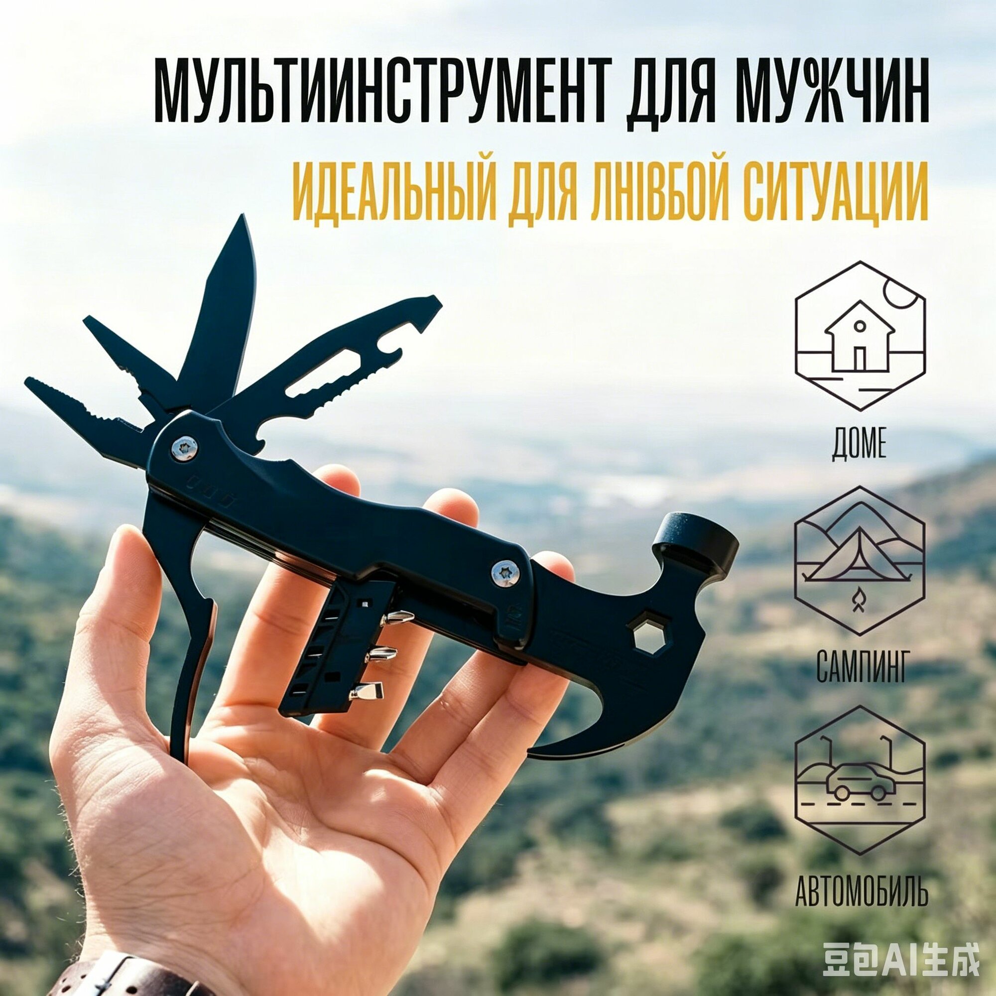 Молоток туристический