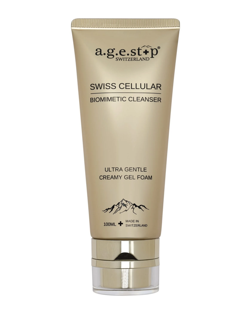 A.G.E.STOP SWISS CELLULAR BIOMIMETIC CLEANSER Биомиметический очищающий гель - крем для лица 100 мл.