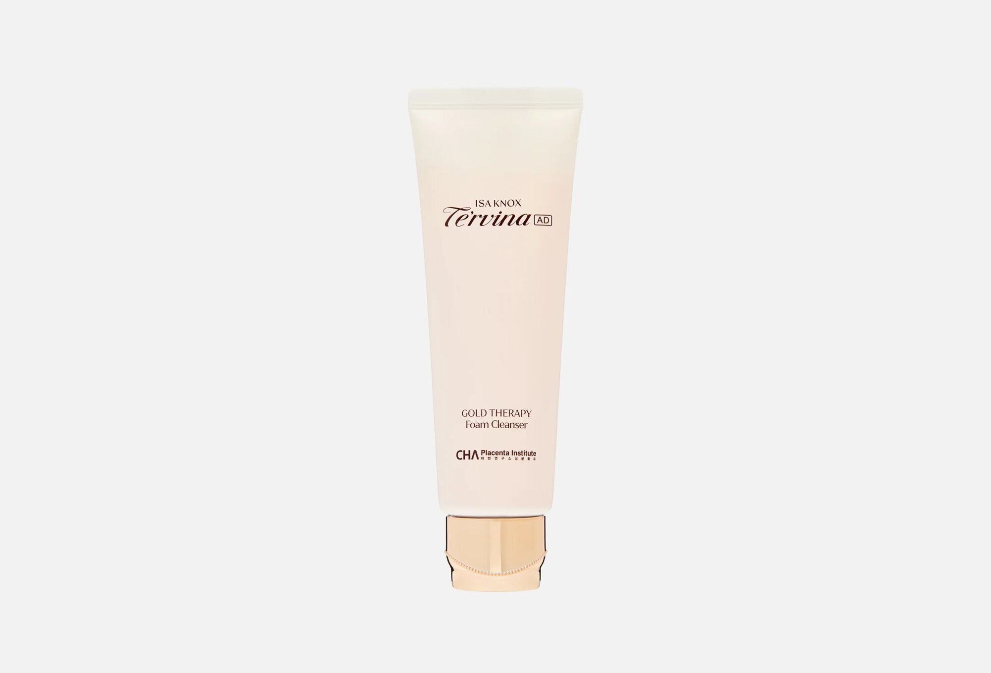 ISA Knox TE'RVINA ADVANCED Gold Therapy Очищающая пенка для лица 130мл