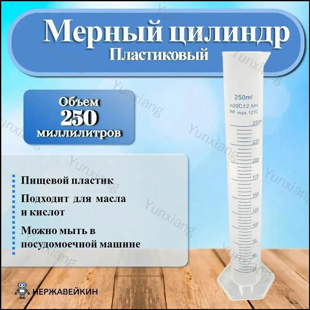 Емкость мерная, 250 мл, 1 шт