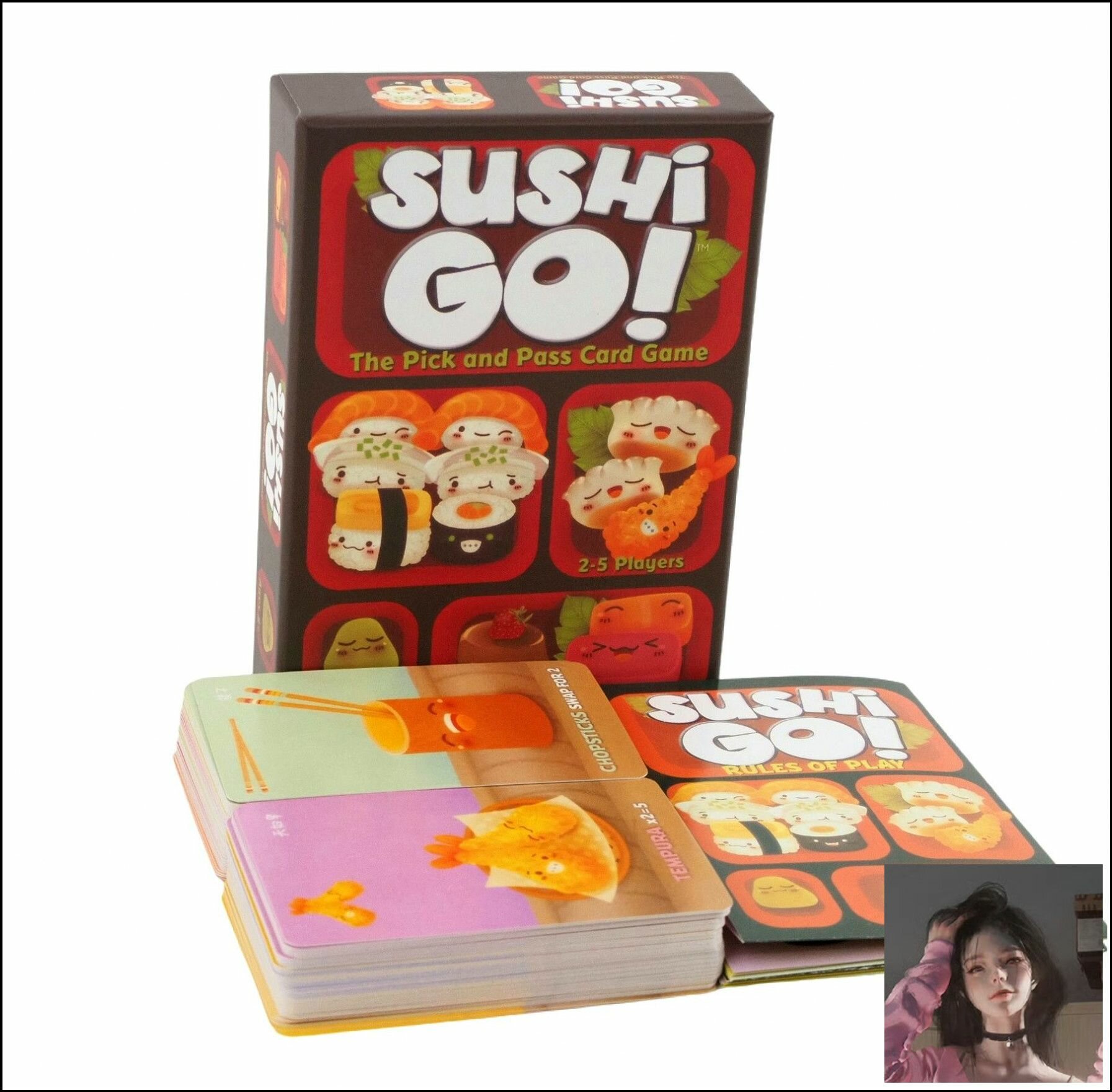 Настольные игры Sushi Go! Игра Карточная Семейные подарки детям