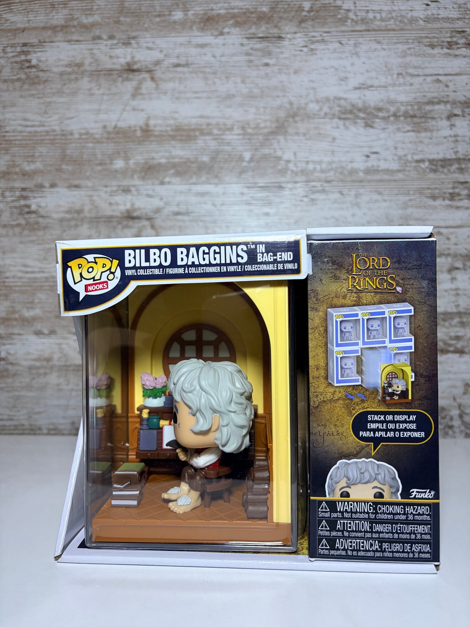Funko POP! Nooks коллекционная фигурка The Lord of the Rings — Bilbo Baggins in Bag-End (Бильбо Бэггинс в Бэг-Энде)