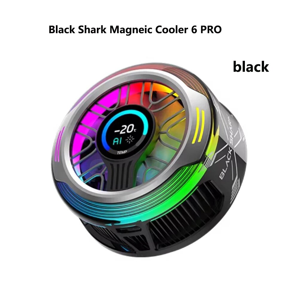 Магнитный кулер Black Shark 6 Pro / 6 Fast для быстрого охлаждения Черный, Cooler 6 pro black