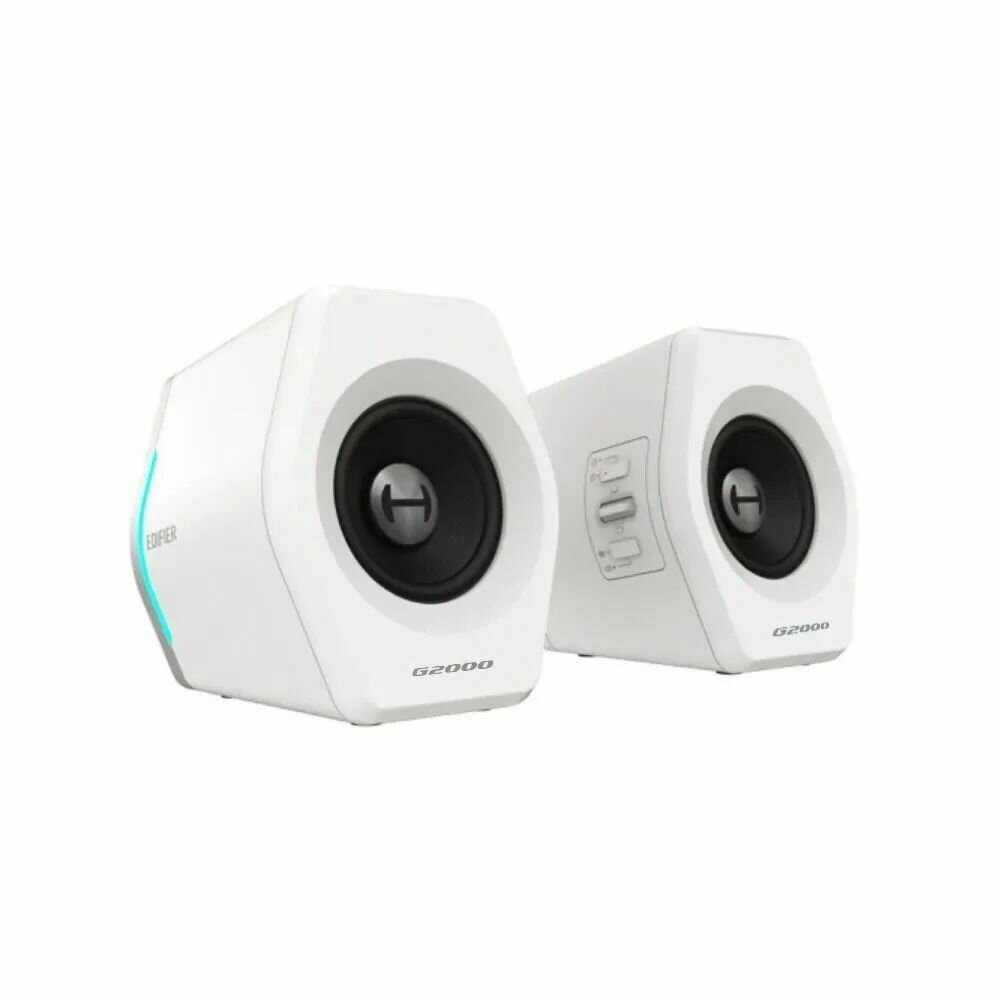 Колонки для компьютера игровые 2.0 Edifier Hecate G2000, Bluetooth, 32 Вт, белые