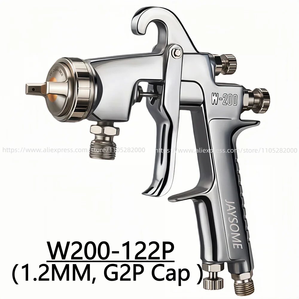 Краскопульт W-200 HVLP для латексной краски 122P 1.2MM G2P Cap