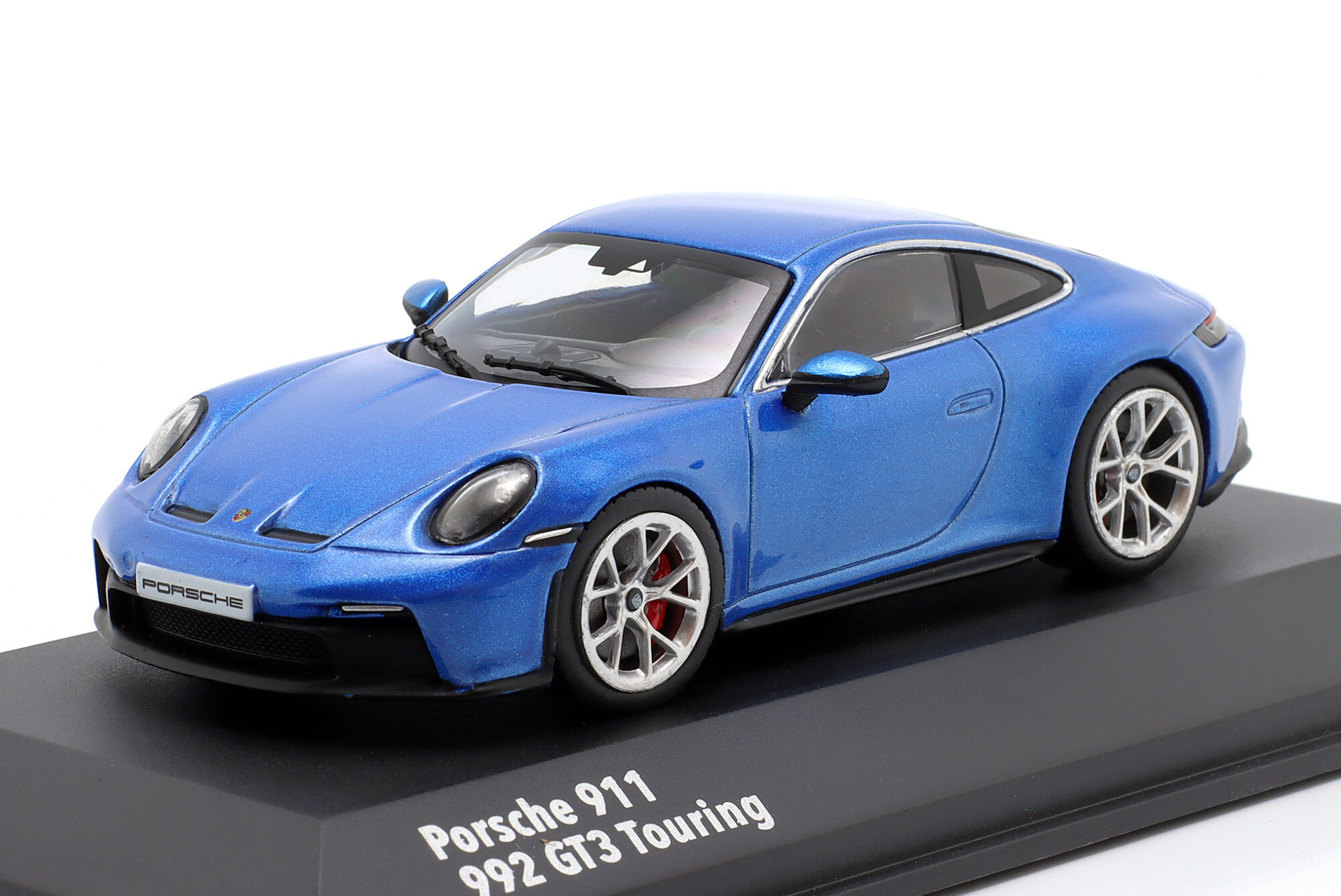 Модель коллекционная SOLIDO Porsche 911 (992) GT3 touring bluemetallic / порше 911 992 ГТ3 туринг синий металлик
