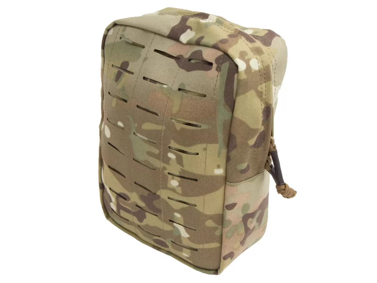 Подсумок Wartech Up-120-Mcn Утилитарный Большой (20Х18Х8См), Laser Cut, Молния, Multicam