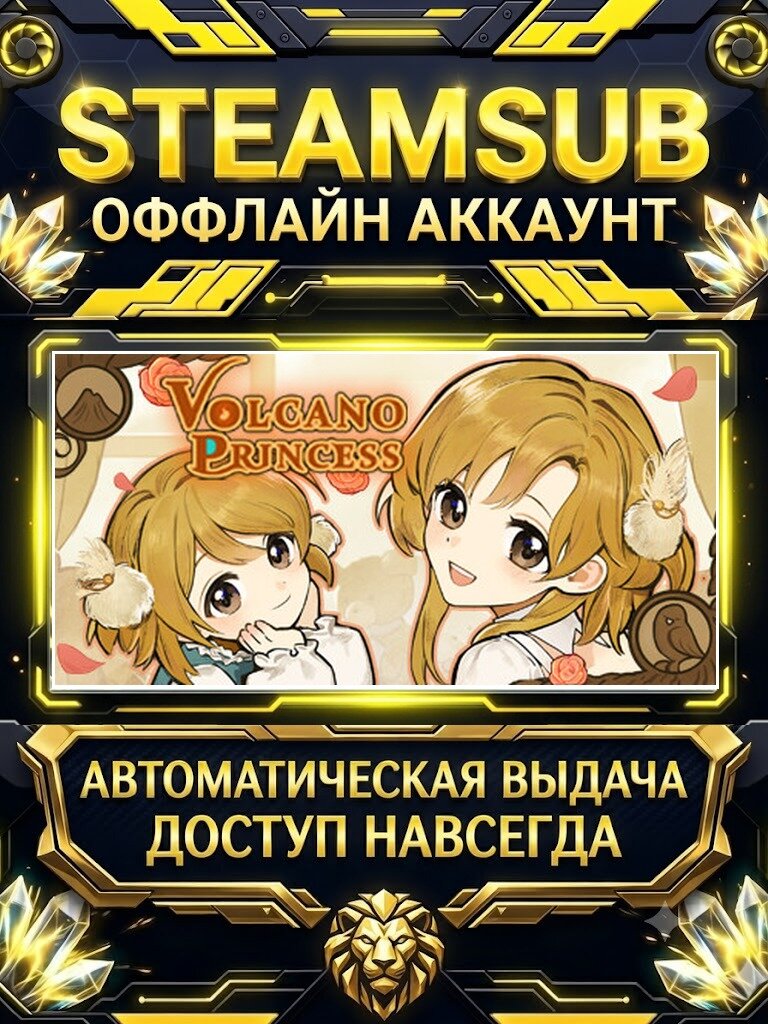VOLCANO PRINCESS игра на аккаунте для ПК с OFF активацией для Steam (PC) РФ + СНГ