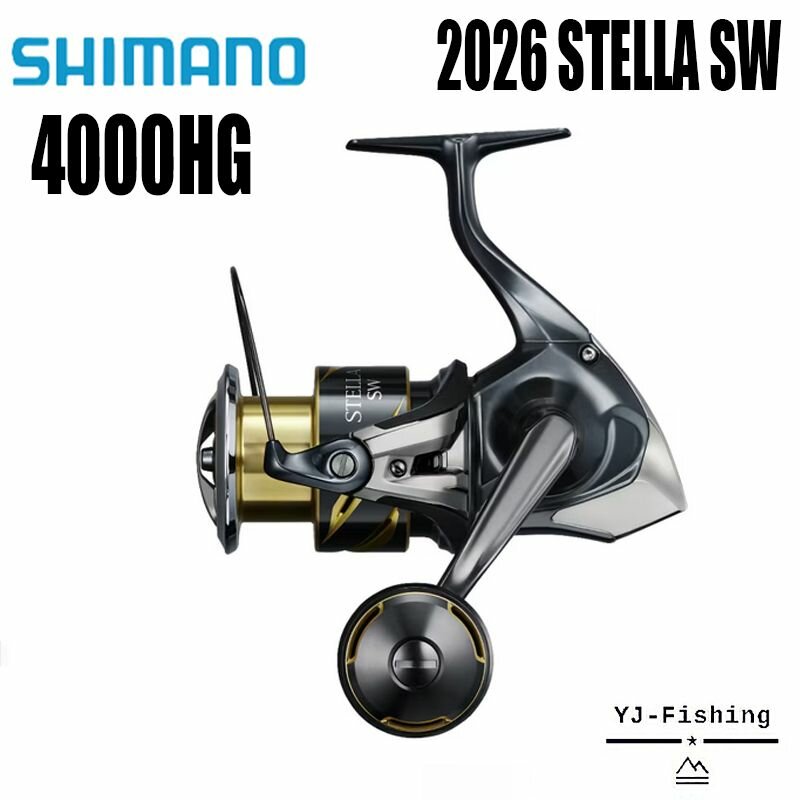 SHIMANO 2026 STELLA SW 4000HG спиннинговая катушка для морской рыбалки