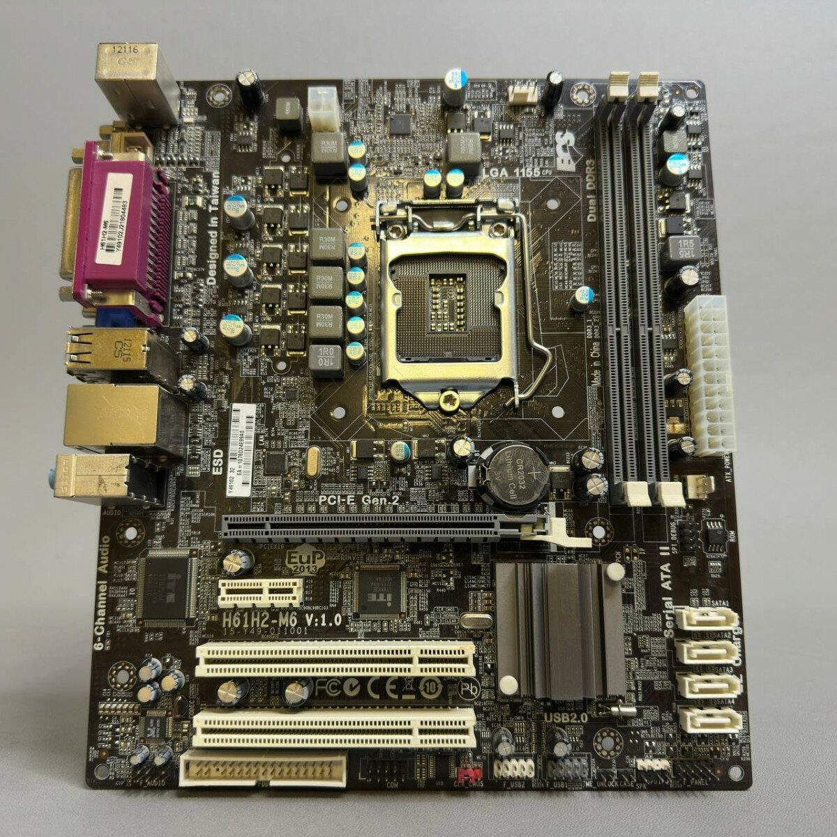 Материнская плата ECS H61H2-M6 (V1.0) LGA1155