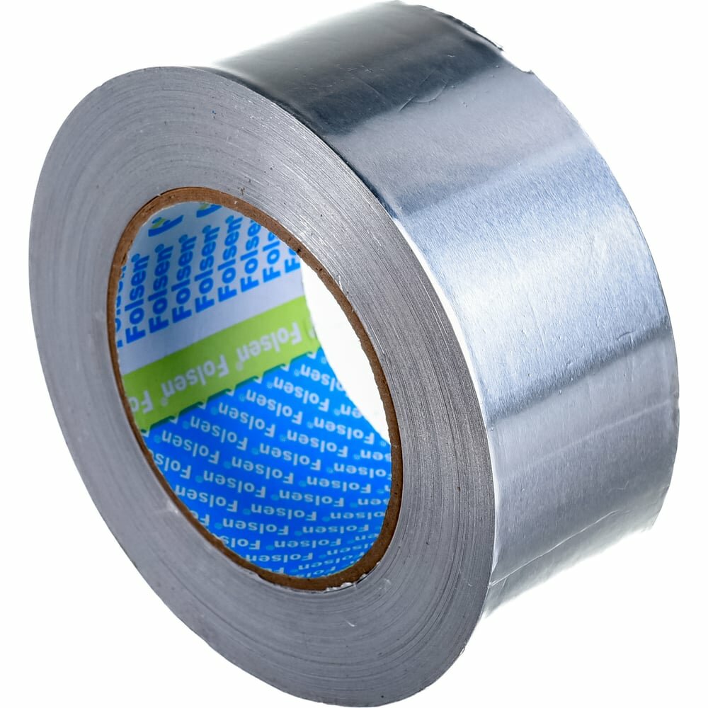 Алюминиевая лента FOLSEN 50мм x 50м до 150oC, 70мкм 074504 — фото 1