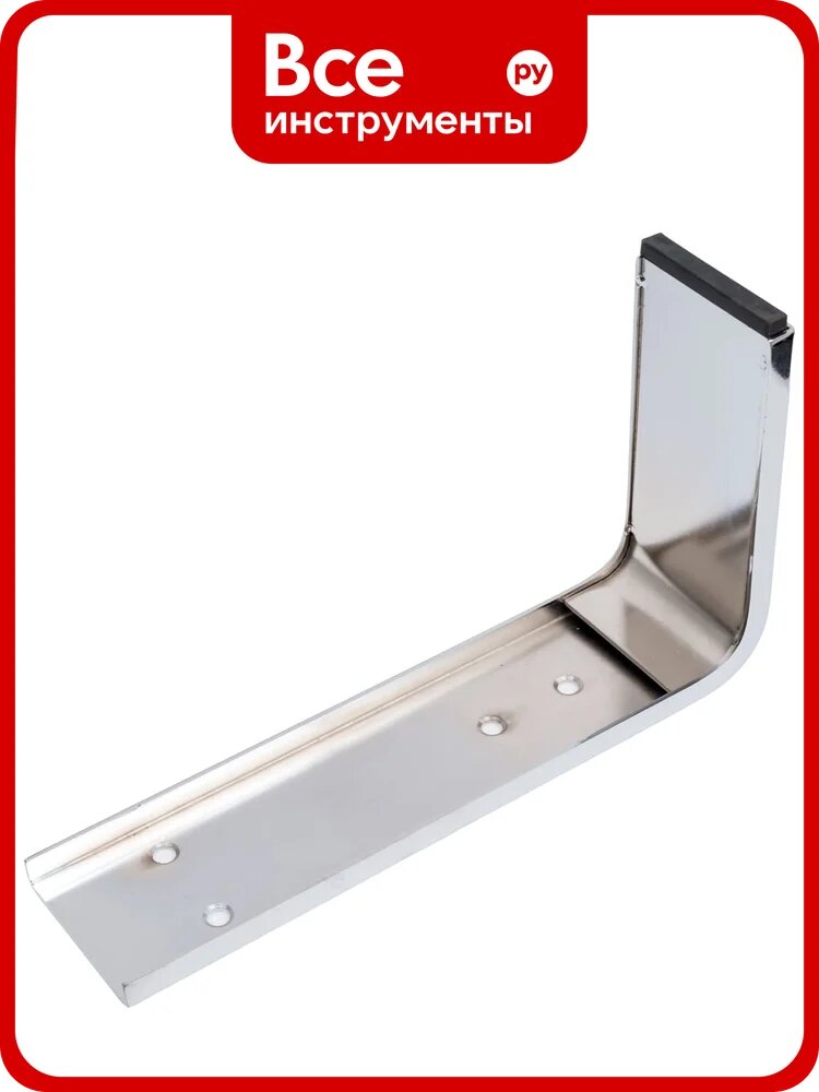 Ножка GTV MDN-D4 хром NM-MDN-D4-01 – конструкция из стали с хромированным покрытием, прямоугольный профиль