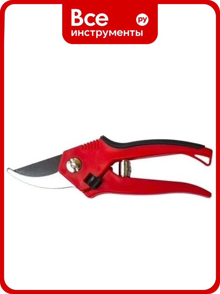 Садовый секатор с боковой фиксацией и пластиковыми рукоятками WMC TOOLS TG1306004-A 50031