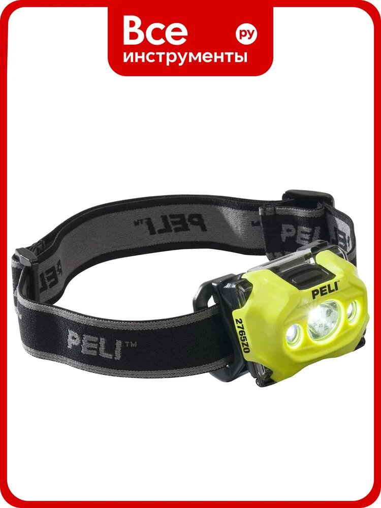Взрывозащищенный двухлучевой фонарь Pelican 2765Z0 желтый 027650-0103-241E