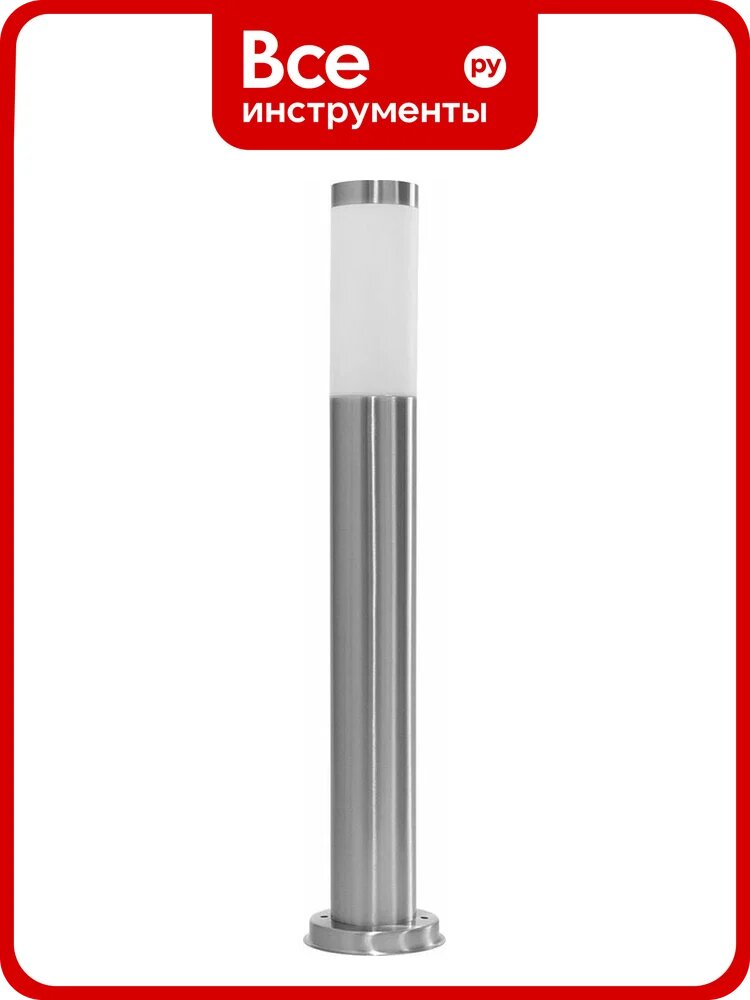 Садово-парковый светильник, техно столб, 18W E27 230V, серебро Feron DH022-650 11810