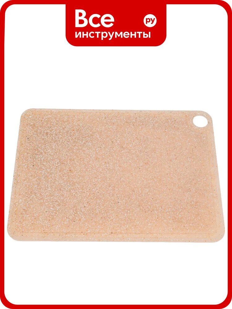 Доска разделочная Архимед GOLD MINERAL 32x23x0,6 см, белая Р2195БЗ