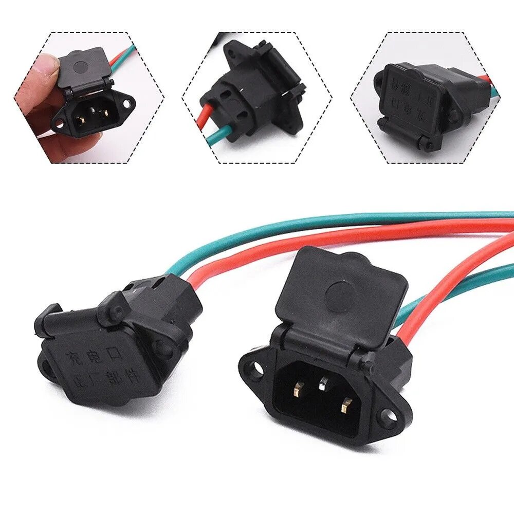 Разъем для зарядки Электрического Скутера E-bike Car Cable Wire Connector
