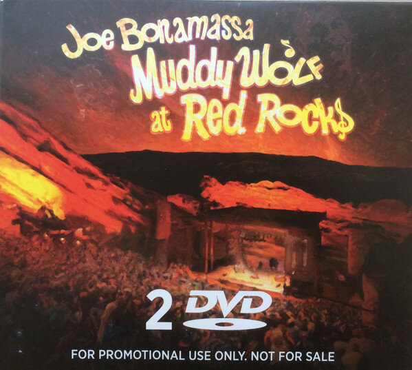 Компакт-диск JOE BONAMASSA - MUDDY WOLF AT RED ROCKS(2DVD, DIGIPACK)(PROMO DVD) (2 DVD)