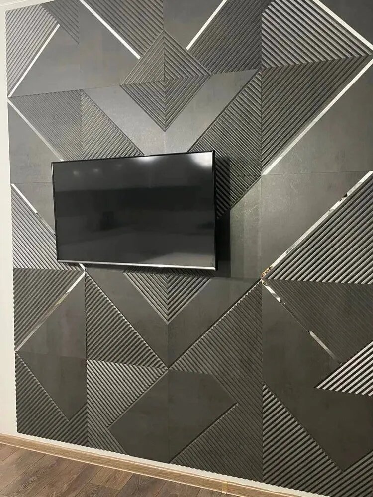 DanilovDecor Декоративные стеновые панели МДФ 3d для стен, кухни, спальни, туалета, ванной комнаты, прихожей