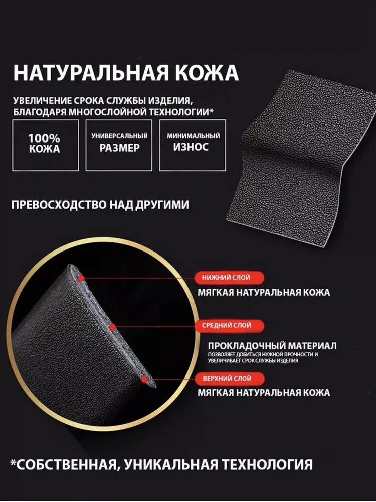 Подтяжки GOLDEN APPLE для мужчин, черный графит — фото 1