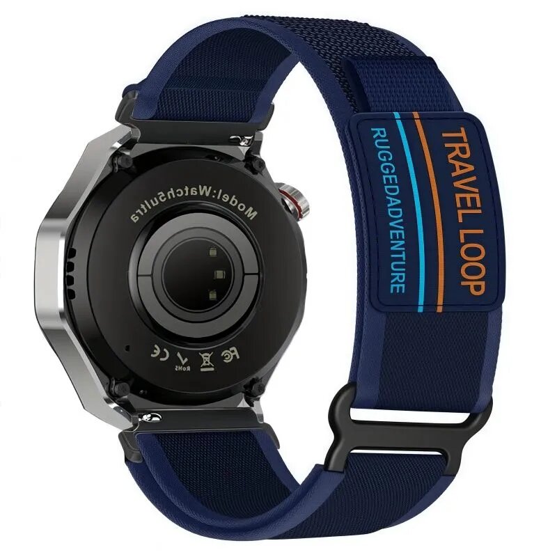 Нейлоновый ремешок для 22мм смарт-часов Honor Watch 5 Ultra, с застёжкой-липучкой, Trail Loop, быстро регулируемая длина/ легкий и мягкий, повседневный спортивный стиль